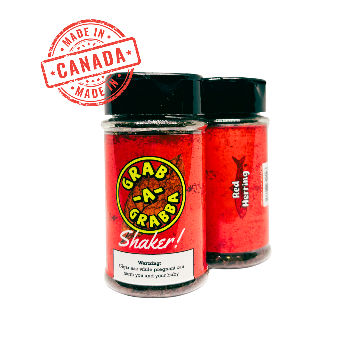 2x Canadian Red Herring Grabba Shaker – Premium Loose Leaf Tobacco | F ...